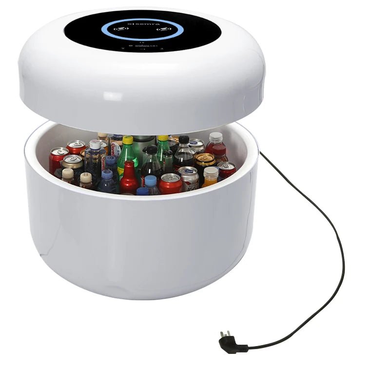 Smart Charging Bluetooth Fridge Coffee Table with Speaker - Anything ...